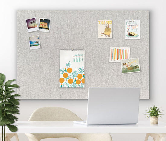 Magnetic Wall Pin Board | Modern Pin Board | Corkboard.com
