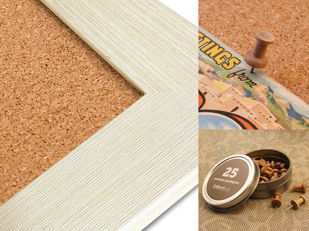 30" x 24" Cork Board | Cork Boards For Sale | Corkboard.com