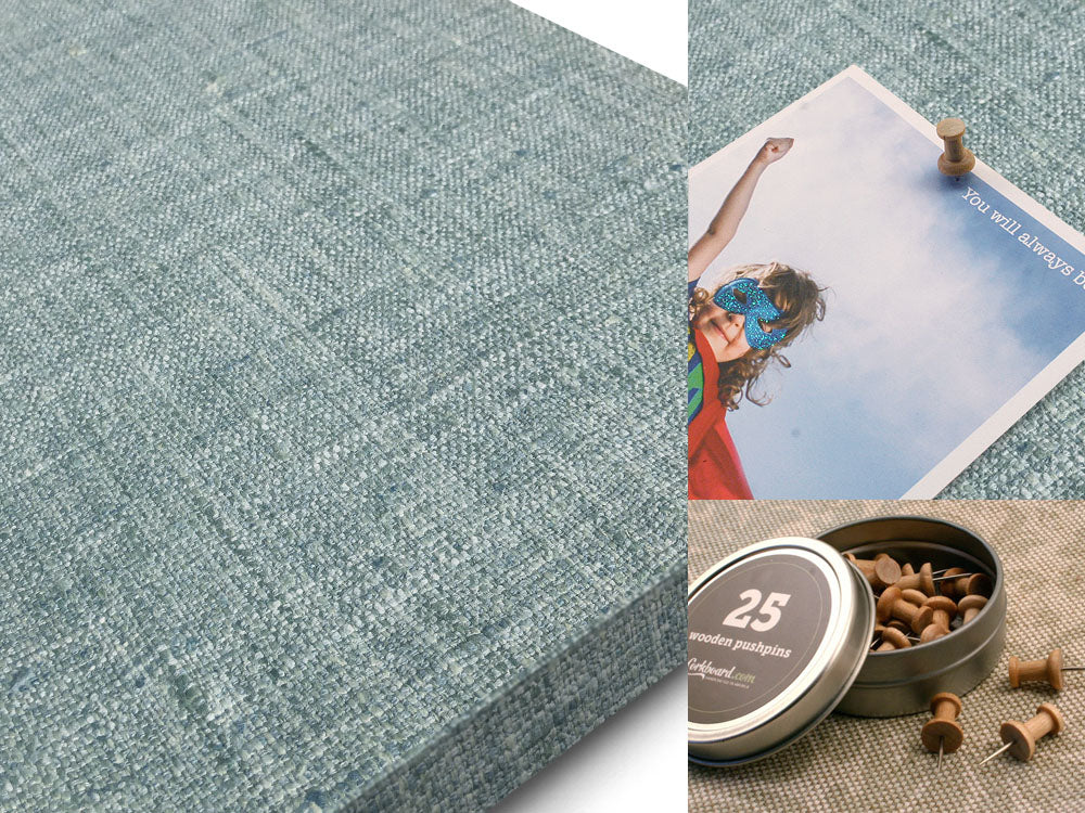 Fabric Push Pin Board | Buy Pin Boards | Corkboard.com