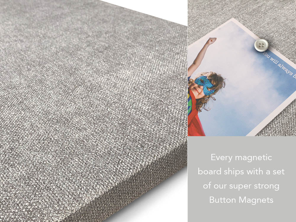 Magnetic Wall Pin Board | Modern Pin Board | Corkboard.com