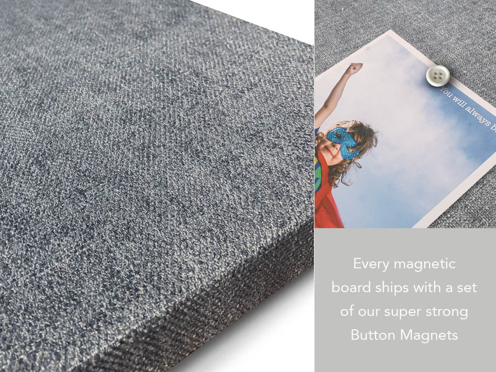 Magnetic Wall Pin Board | Modern Pin Board | Corkboard.com