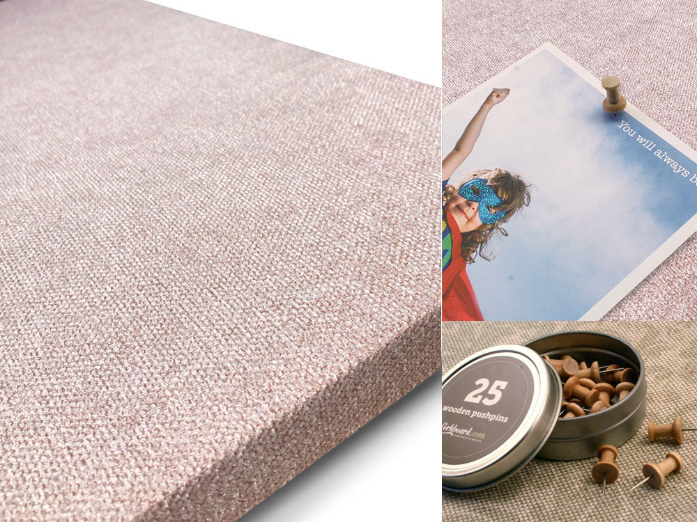Fabric Push Pin Board | Buy Pin Boards | Corkboard.com