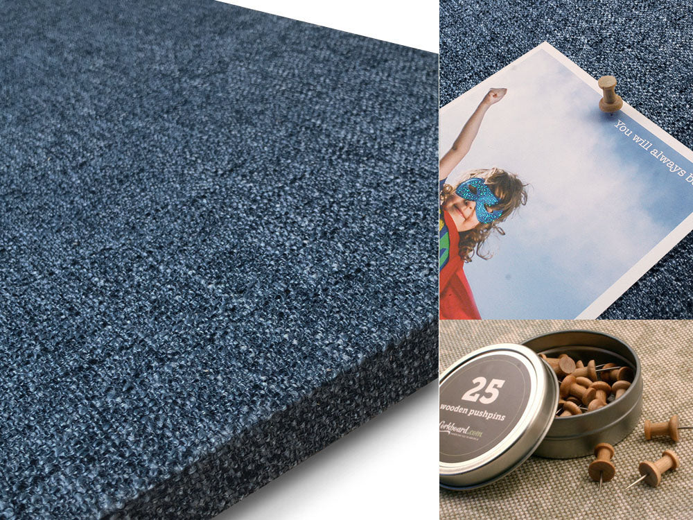 Wall Pin Board | Pin Board Online | Corkboard.com