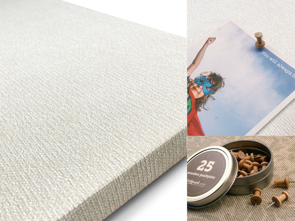 Fabric Push Pin Board | Buy Pin Boards | Corkboard.com