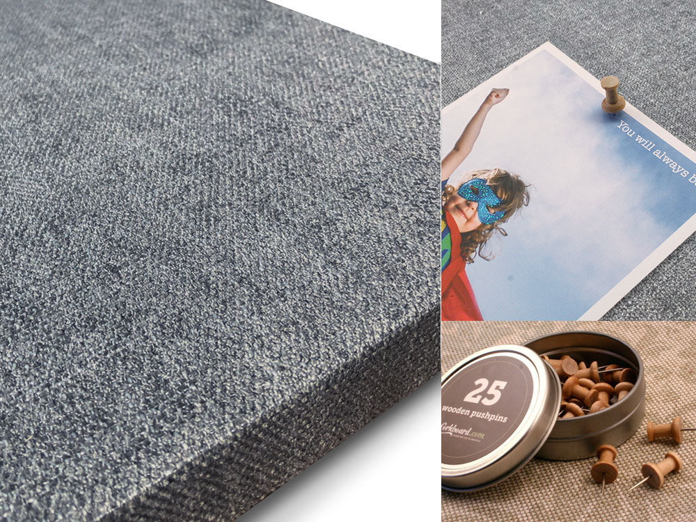 Wall Pin Board | Pin Board Online | Corkboard.com