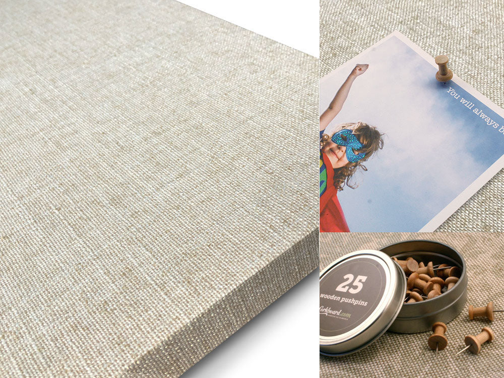 Fabric Push Pin Board | Buy Pin Boards | Corkboard.com